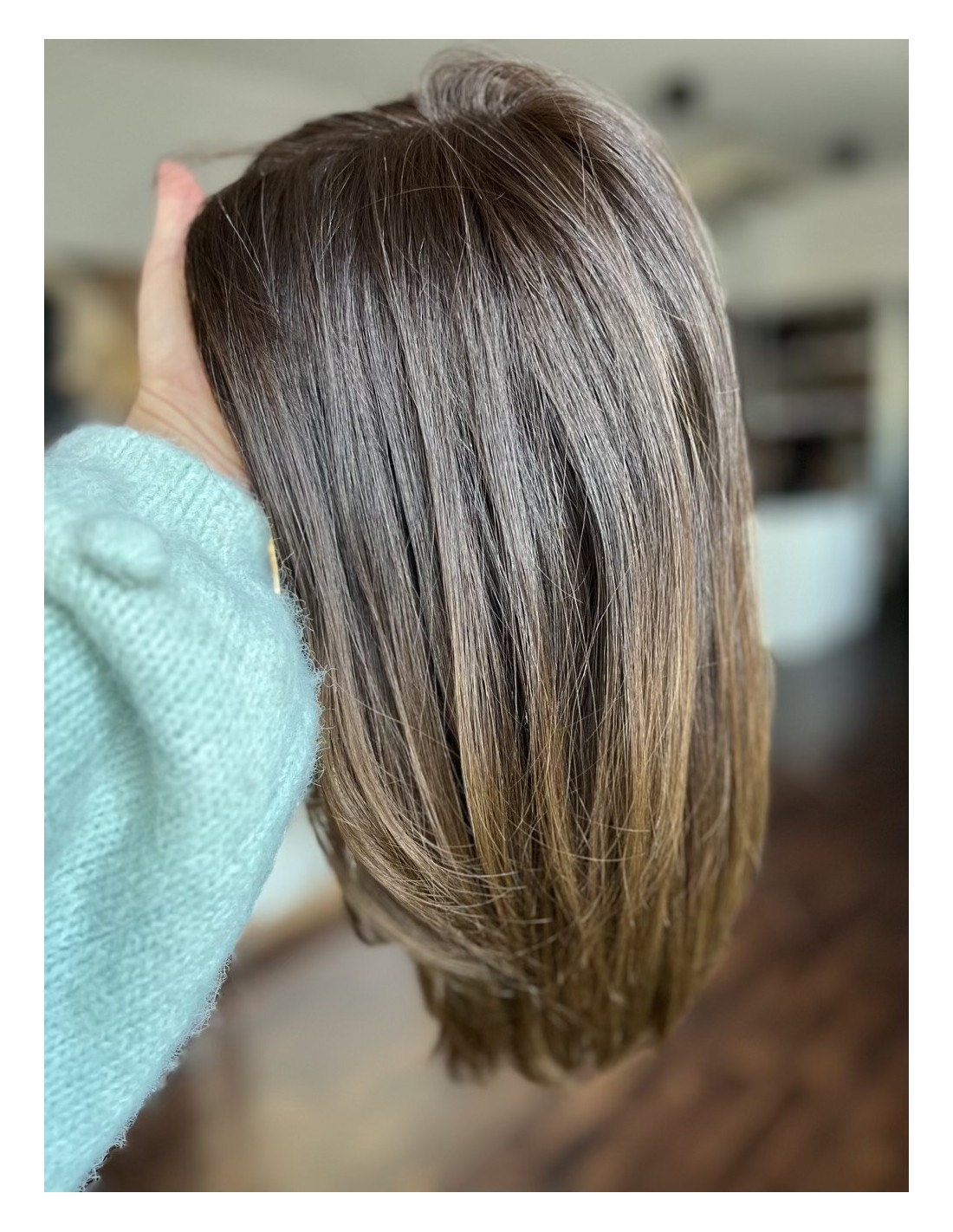 "JONI OMBRE 35 " TOPPER Z WŁOSÓW NATURALNYCH